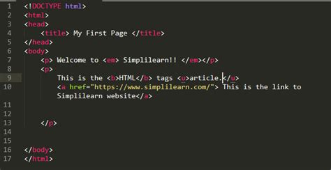 HTML Tags Types And Functions Explained