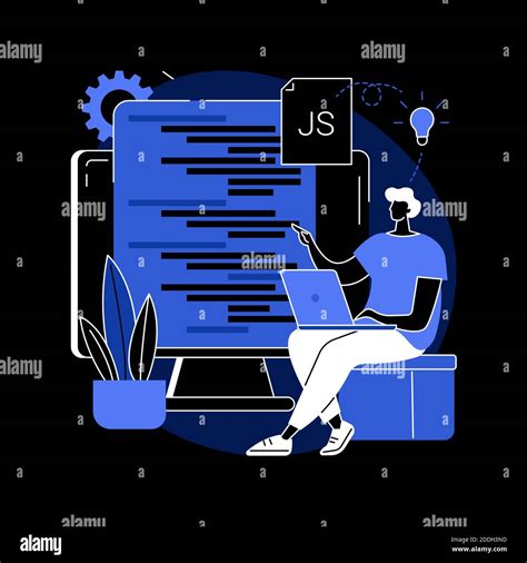 javascript abstract concept vector illustration stock vector image and art alamy