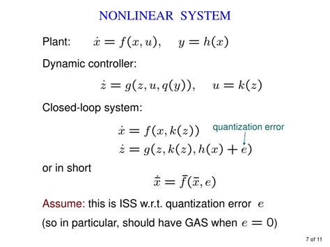 ppt quantized output feedback control of nonlinear systems powerpoint presentation id 9567577