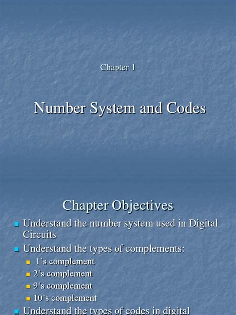 summry ppt chapter 1 pdf binary coded decimal boolean algebra