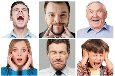 the emotion behind facial expressions