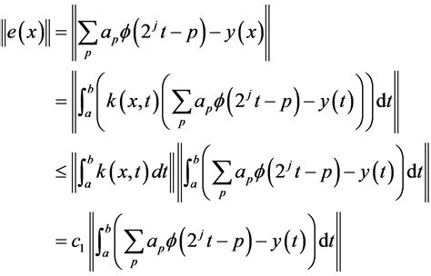 a wavelet based method for the solution of fredholm integral equations