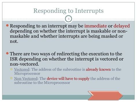 types of interrupts with details mi ppt