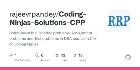 github rajeevrpandey coding ninjas solutions cpp solutions of the practice problems