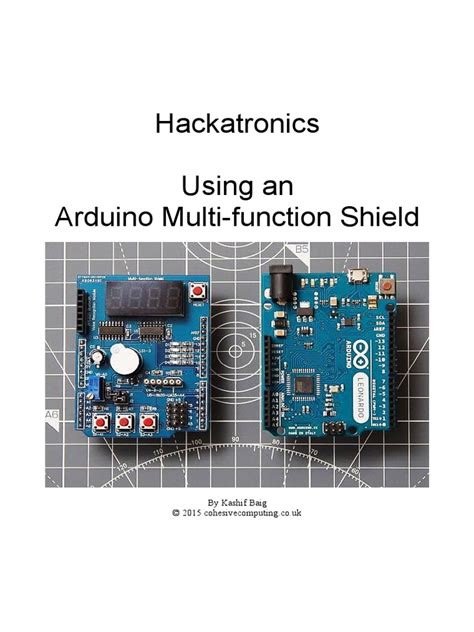hackatronics arduino multi function shield pdf pdf arduino library computing