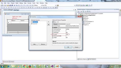 c datagridview does not show horizontal scrollbar sta