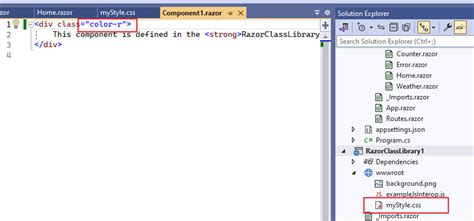 Asp Net Core Blazor Css Isolation Hot Reload Not Working Stack Overflow