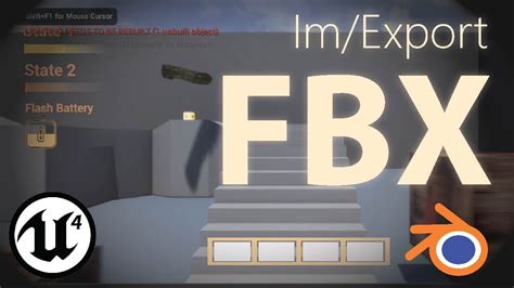 blender to ue4 import export fbx、download from sketchfab youtube