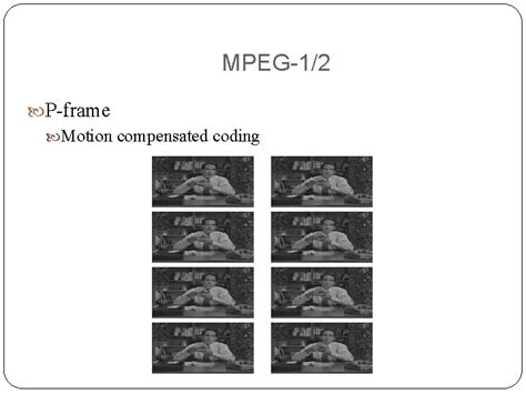 video coding motion compensated coding block diagram motion