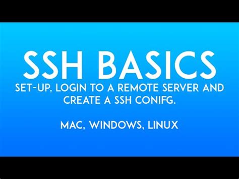 5 Simple Steps To Easily Create An SSH Config File On Your Mac