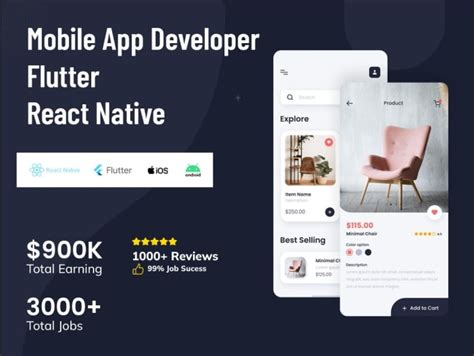 flutter developer flutter app flutter flow mobile app development android ios by hor art fiverr