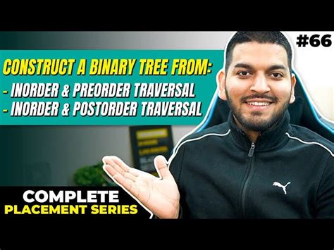 Free Video Construct A Binary Tree From Inorder Preorder Postorder