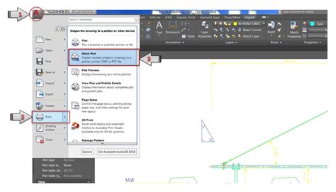 how to publish multiple drawings batch plot to pdf in autocad templates sample printables