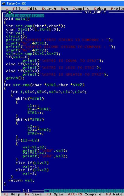 write a program that does not use the inbuilt string functions to perform the following 10m