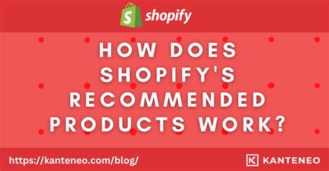 How Does Shopify Recommended Products Work