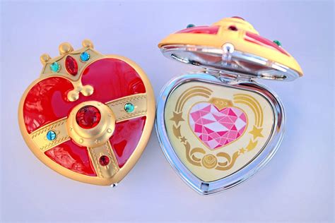 Sailor Moon S Cosmic Heart Compact Brooch Locket Cosplay Prop Etsy