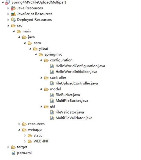 Spring MVC4使用Servlet3 MultiPartConfigElement文件上傳實例 Spring MVC教學