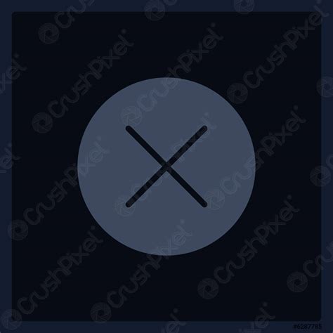 Close Button UI Element Template Stock Vector 6287785 Crushpixel