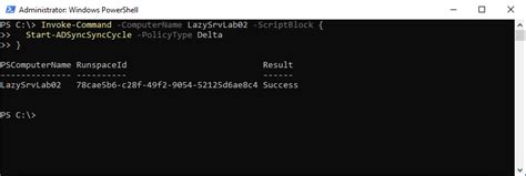 how to force azure ad sync delta manually with powershell — lazyadmin