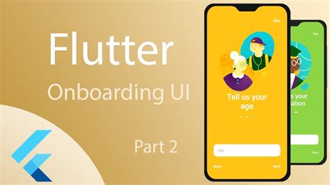 Flutter Onboarding UI Concept Speed Coding Part 2 YouTube
