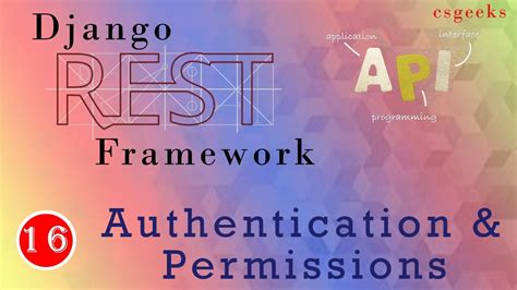 django rest framework 16 authentication and permissions basic authentication youtube