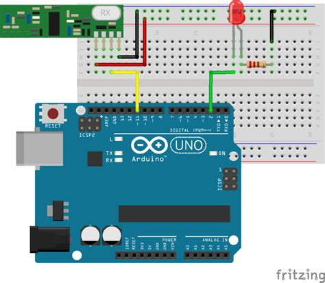 Using Long Range 315MHz RF Wireless Transceivers With Arduino