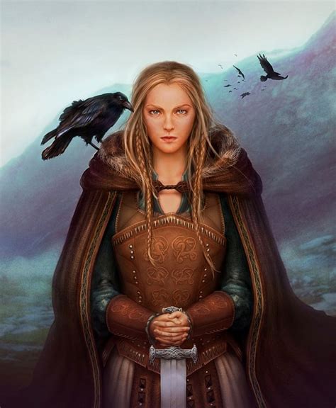 Viking Queen Luv This Art Work Freya Goddess Norse Goddess Norse Myth