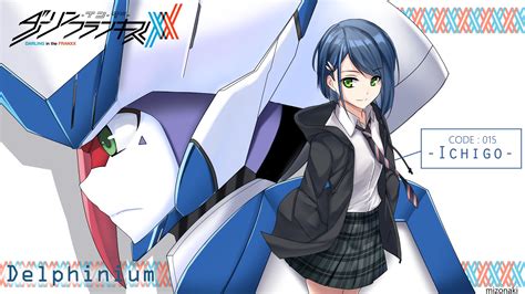 Download Delphinium Darling In The Franxx Ichigo Darling In The Franxx Anime Darling In The