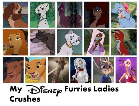 My Favorites Sexy Disney Furries Ladies Crushes By Ronsonic On Deviantart