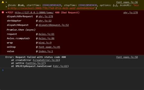 reactjs getting status 400 bad request in django rest framework with react stack overflow