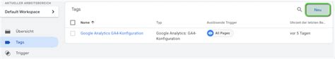 Button Klick Tracking Mit Google Analytics 4 Tag Manager
