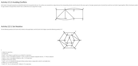 solved activity 2 2 1 set notation for the following