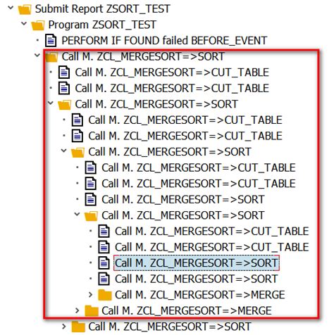 sap abap central eight different sort algorithms implemented in abap