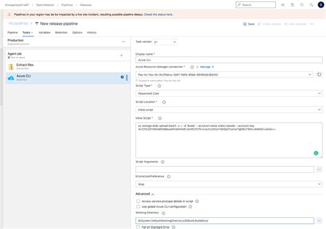 how to build ci cd for static vue js app using azure devops by bhargav bachina bachina labs