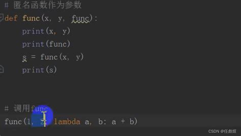 python匿名函数 csdn博客