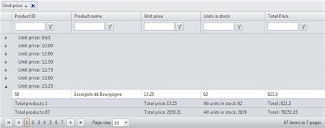 Telerik Web Forms Grid Functionality Grouping Group Footers Telerik
