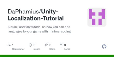 GitHub DaPhamius Unity Localization Tutorial A Quick And Fast