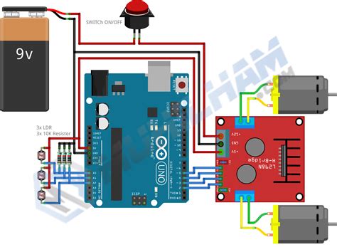 Light Follower Robot Arduino Dengan LDR MUHILHAM Electronics