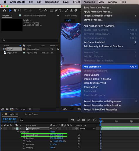 How To Reposition Anchor Point In After Effects Aejuice