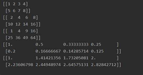 numpy入门02 ndarray多维数组对象（上） csdn博客