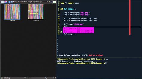 How To Diff Or Subtract Two Images In Python Using PIL YouTube