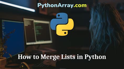 how to merge lists in python python array