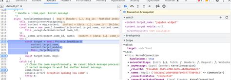 widget not rendering on jupyterlab when starting main py examples app and examples notebook