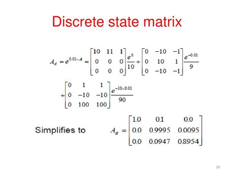 ppt discrete time state space equations powerpoint presentation free download id 2928288