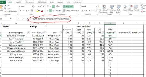 Belajar Membuat Struk Listrik Dengan Excel Warga Co Id Riset