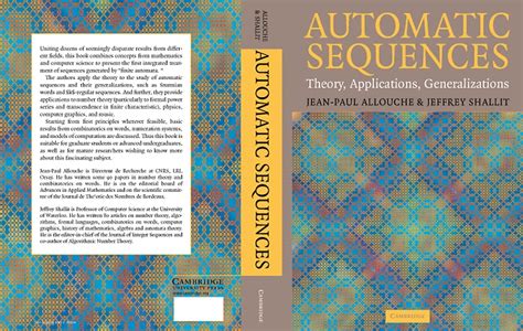 automatic sequences theory applications generalizations
