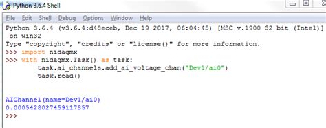 使用python和ni daqmx控制ni daq设备 ni