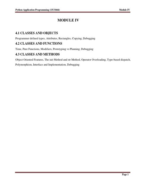 4 1 classes and objects python application programming 15cs664 pdf class computer