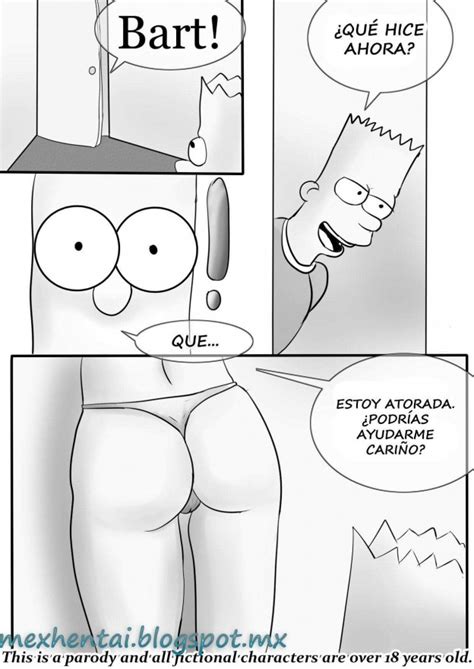 Bart Simpron Follando Con Marge Ayudando A Mama