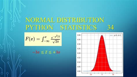 正态分布 normal distribution python统计34——python程序设计系列137 youtube